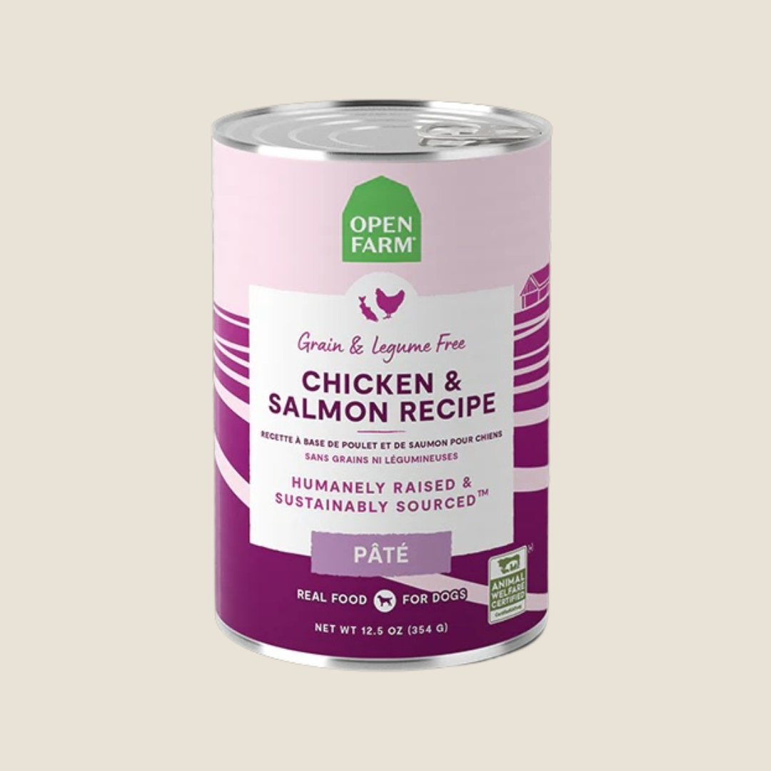 Open Farm - Chicken & Salmon Pâté for Dogs – The Good Dog Store