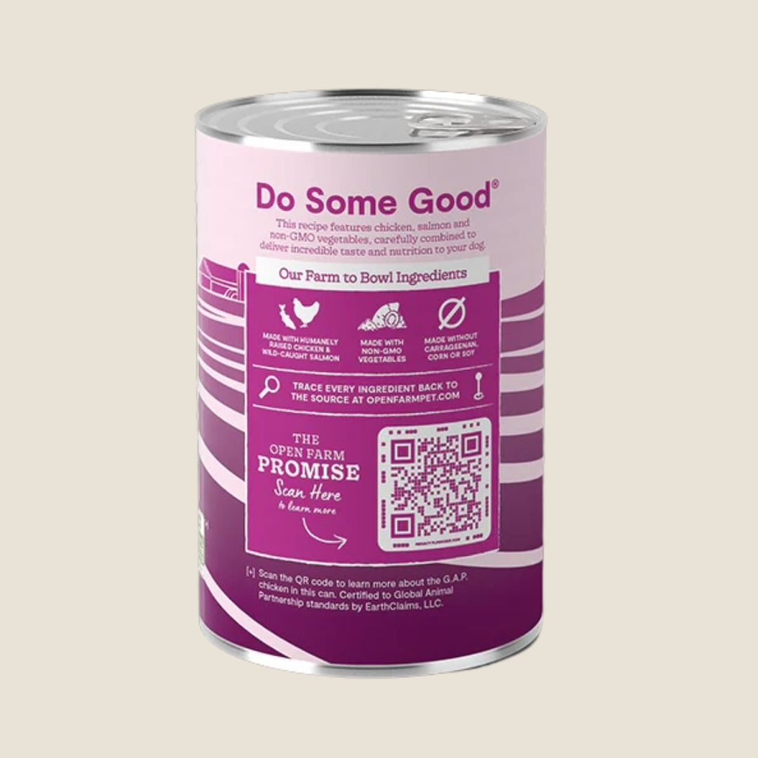 Open Farm - Chicken & Salmon Pâté for Dogs – The Good Dog Store