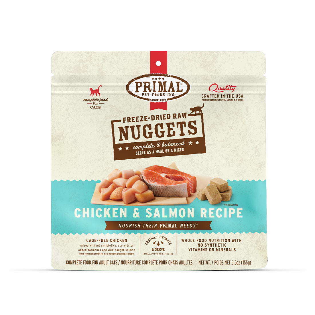 Primal Freeze-Dried Raw Nuggets Cat Food Rabbit Recipe – The Good Dog Store