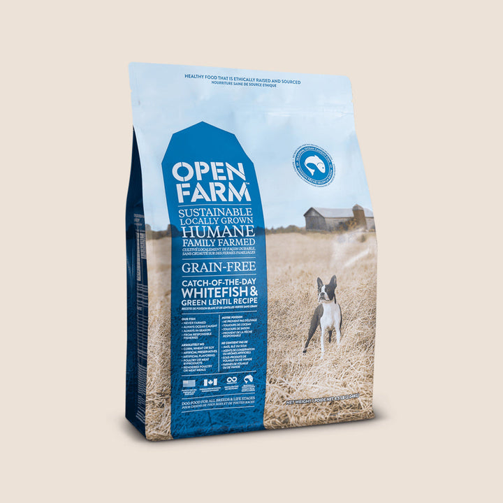 Open Farm - Grain Free Whitefish Recipe – The Good Dog Store
